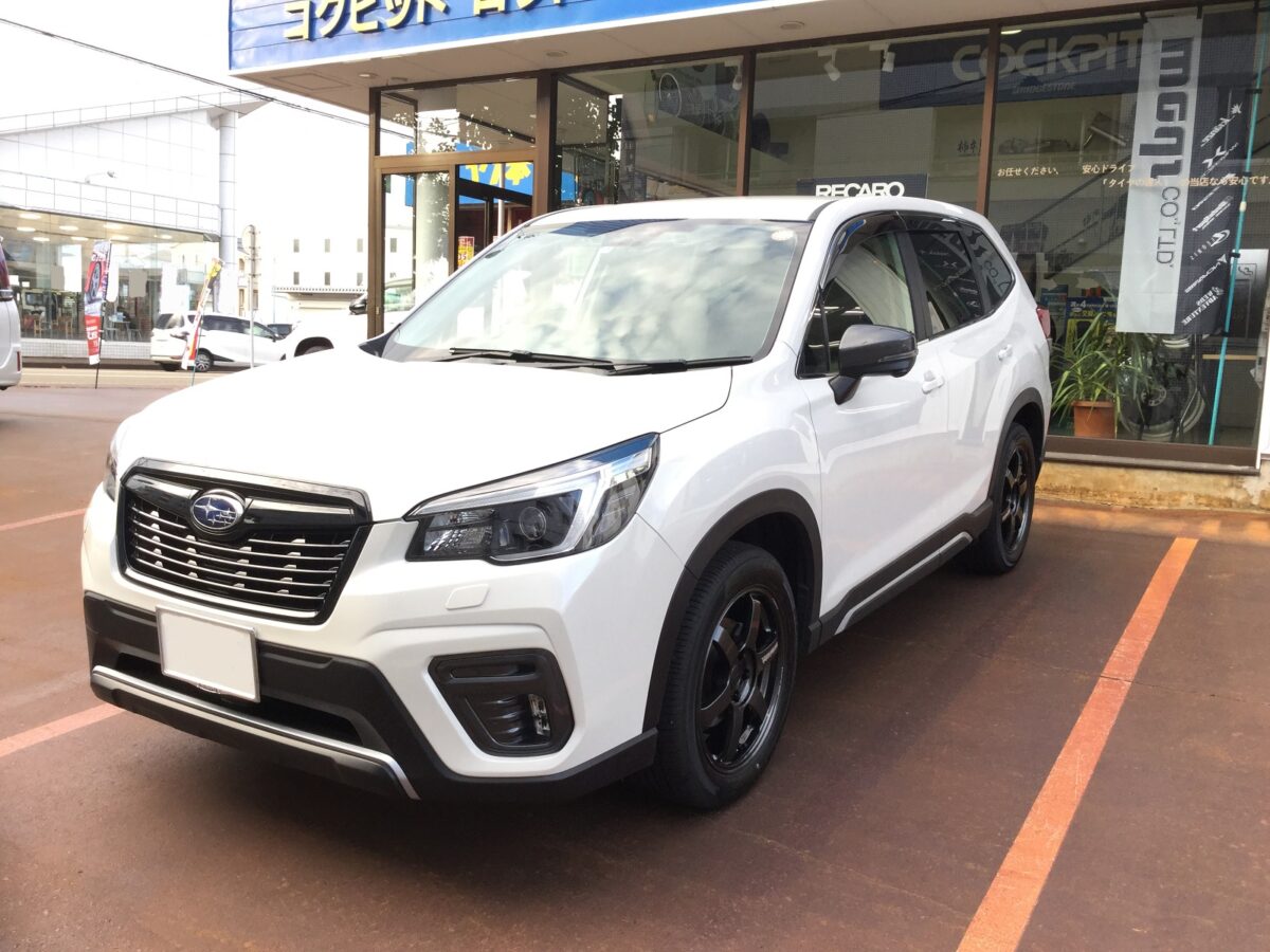 スバル フォレスターSK5xRAYSホイール取付！ | コクピットロフト